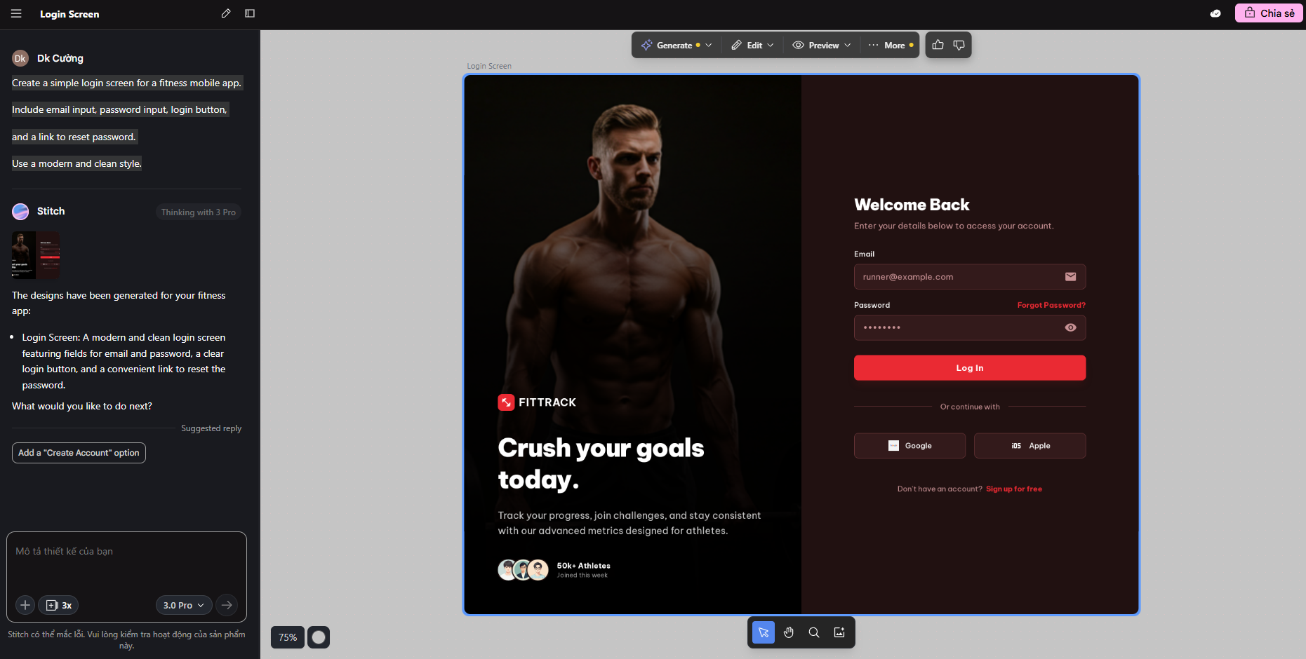 Hands-on with Google Stitch: Building UI Mockups Using AI - Scuti Ai ...